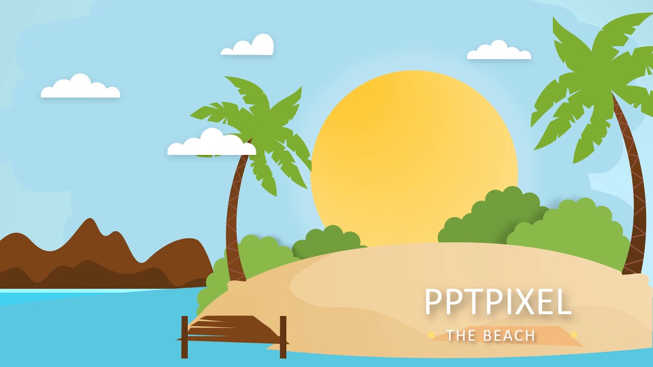 Jasa Video Animasi Promosi Wisata Pantai, Pantai bali, beach, Camping ...