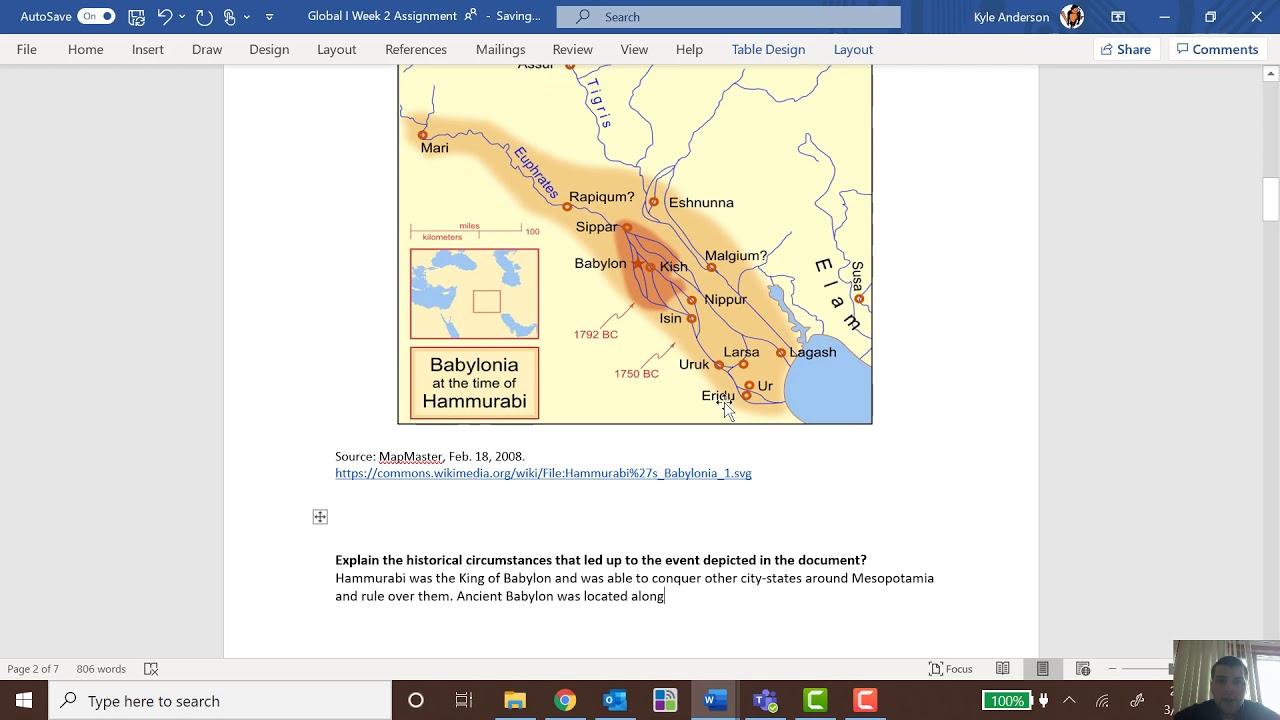Global 1 Week 2 Assignment Review and Clarification - YouTube