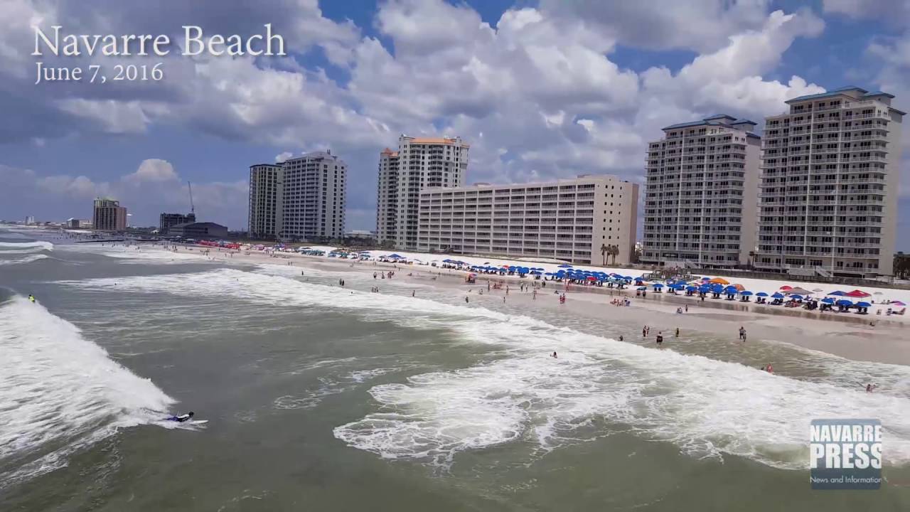 Surfing Navarre Beach, June 7, 2016 - YouTube