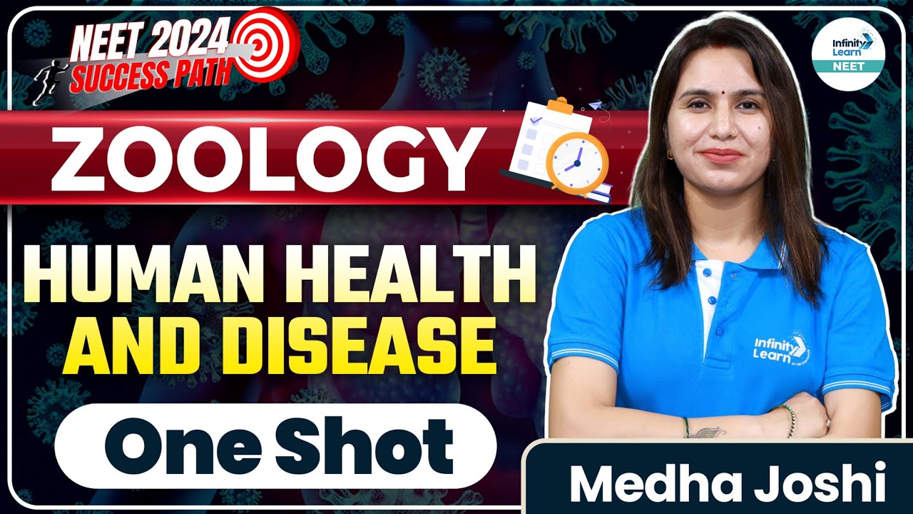 Human Health and Disease - One Shot | Zoology | LIVE | Medha Joshi ...