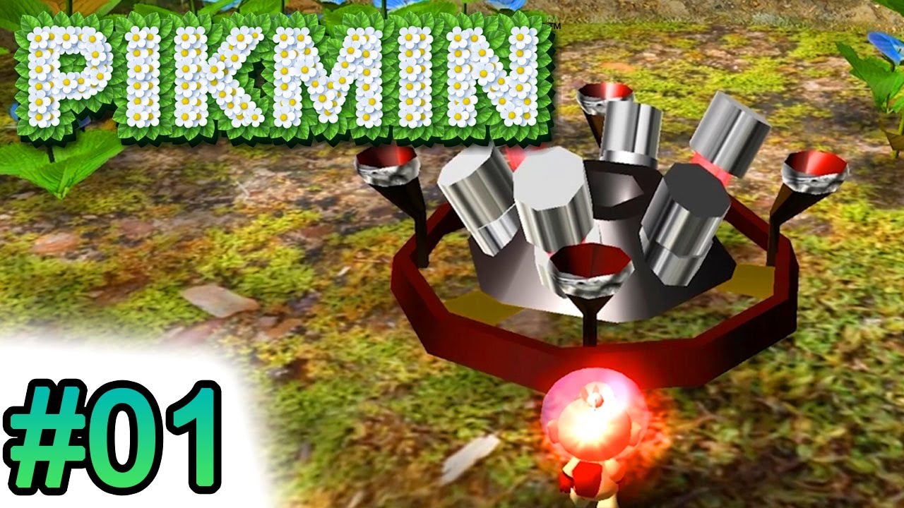 Pikmin Walkthrough Day 1 - The Impact Site 1 (4K60) - YouTube