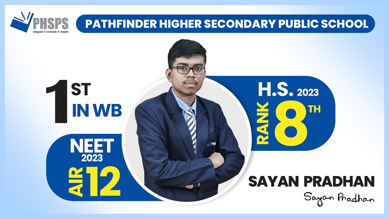H.S. 2023 Ranker Sayan Pradhan Interview | PHSPS Toppers Interview 2023 ...