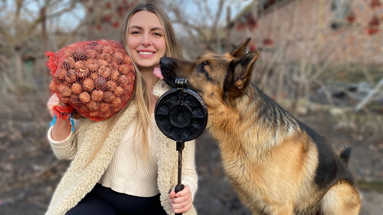 Cooking Cookies Using Soviet Method | Relaxing Village Recipe - YouTube