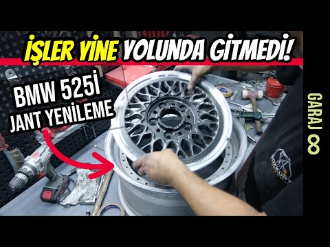 BMW E34 525i Stroker Jantlarını Seçtik ve Yeniledik | Hiçbir Şey Planlandığı Gibi Gitmiyor!