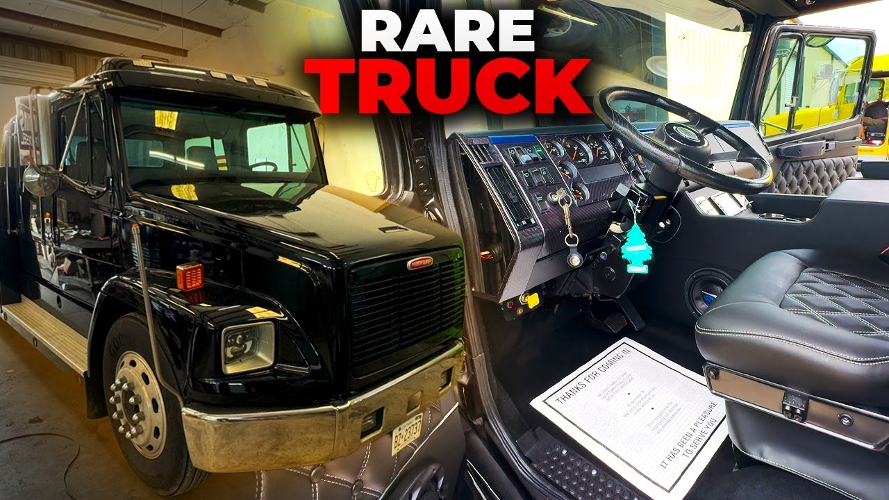 Client Spent $10k on a RARE Freightliner FL70 BRAND NEW CUSTOM INTERIOR ...
