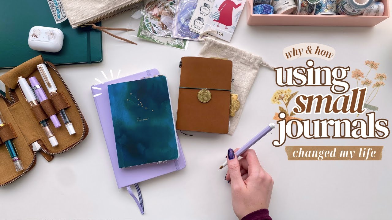 How Using Small Journals Changed My Life + Passport TN Setup - YouTube