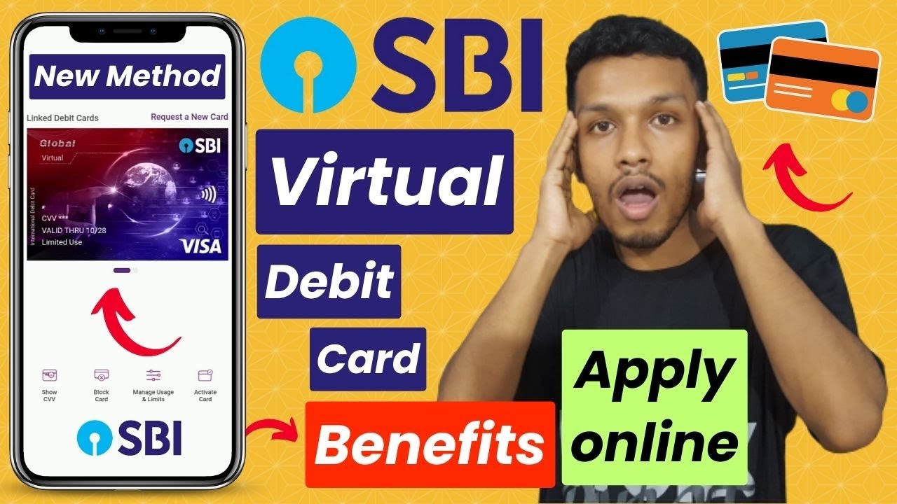 Sbi virtual debit card apply online and benefit | virtual debit card ...