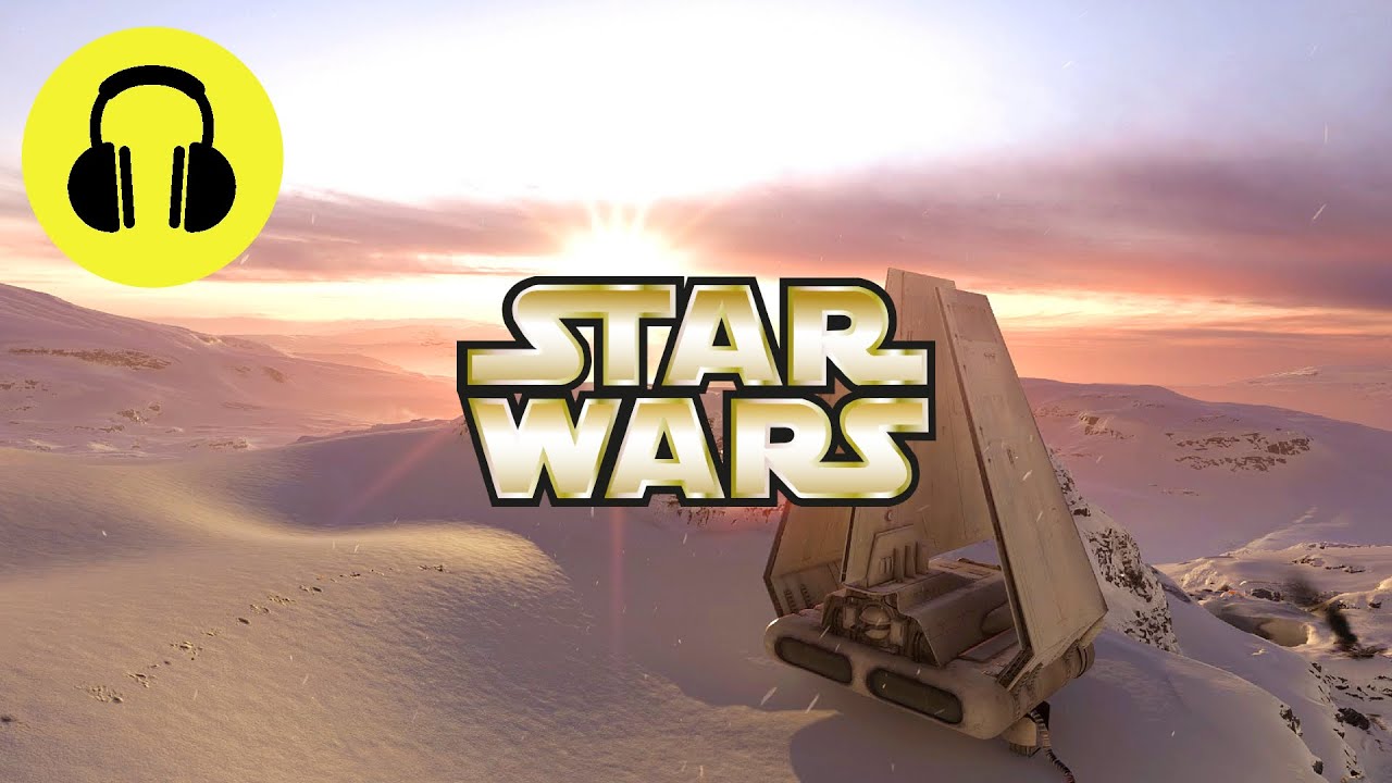 Stranded On Hoth 🎧 Relaxing STAR WARS Ambience | 1 Hour Wind ASMR ...