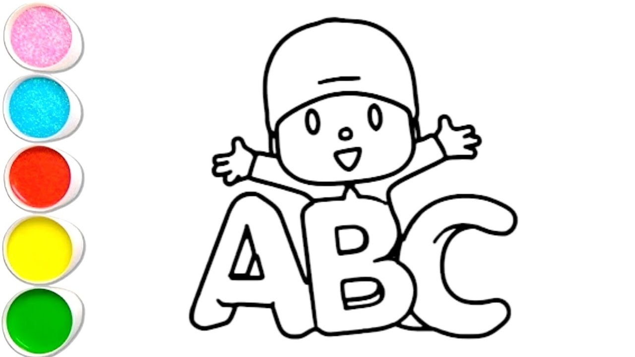 HOW TO DRAW POCOYO | POCOYO | Easy Step-by-Step Tutorial | FOR KIDS ...