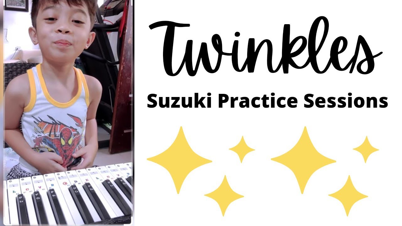 Piano Sessions - Twinkle Twinkle Little Star Variations | Suzuki Kids ...