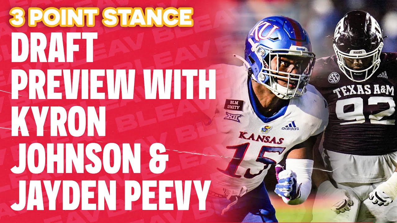NFL Draft Preview with draft prospects Kyron Johnson and Jayden Peevy ...