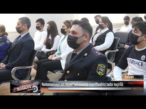Salyan polis Narkomaniyaya yox deyək!