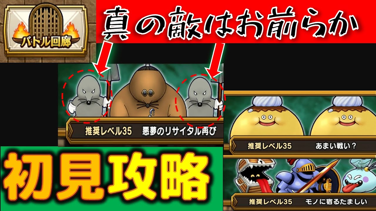 バトル回廊に初見で挑む！part2【ドラクエウォーク】【DQウォーク】【ReWalk】 - YouTube