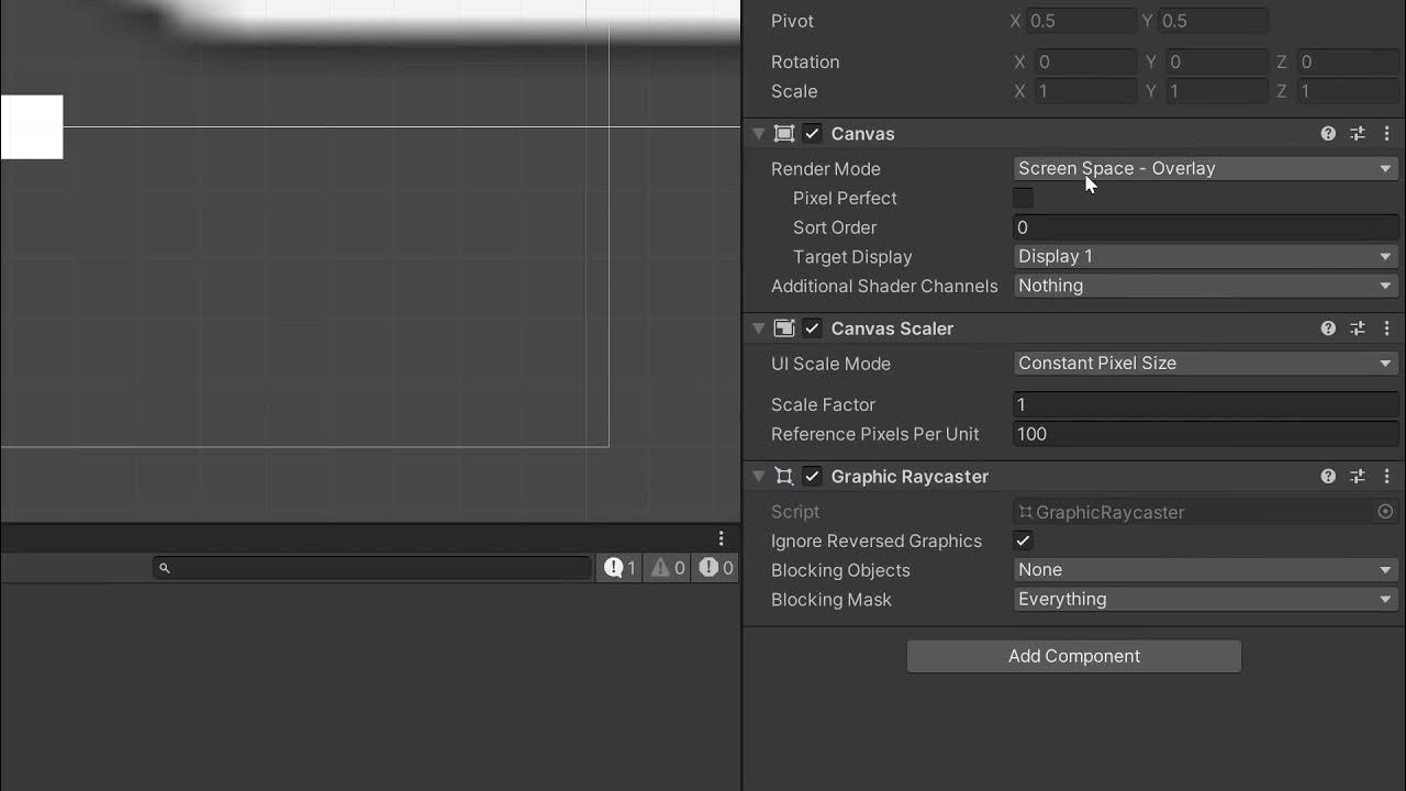 Interacting with Sprite and UI Buttons in a Unity Game - YouTube