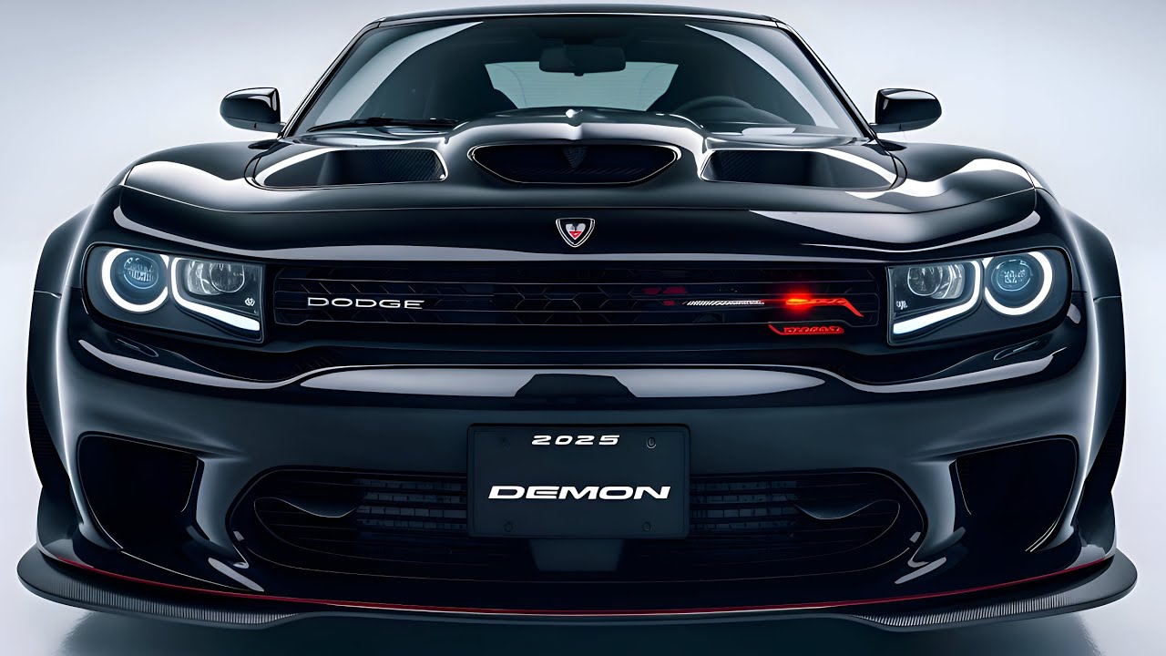 2025 Dodge Demon: The King of Muscle Cars Returns! - YouTube