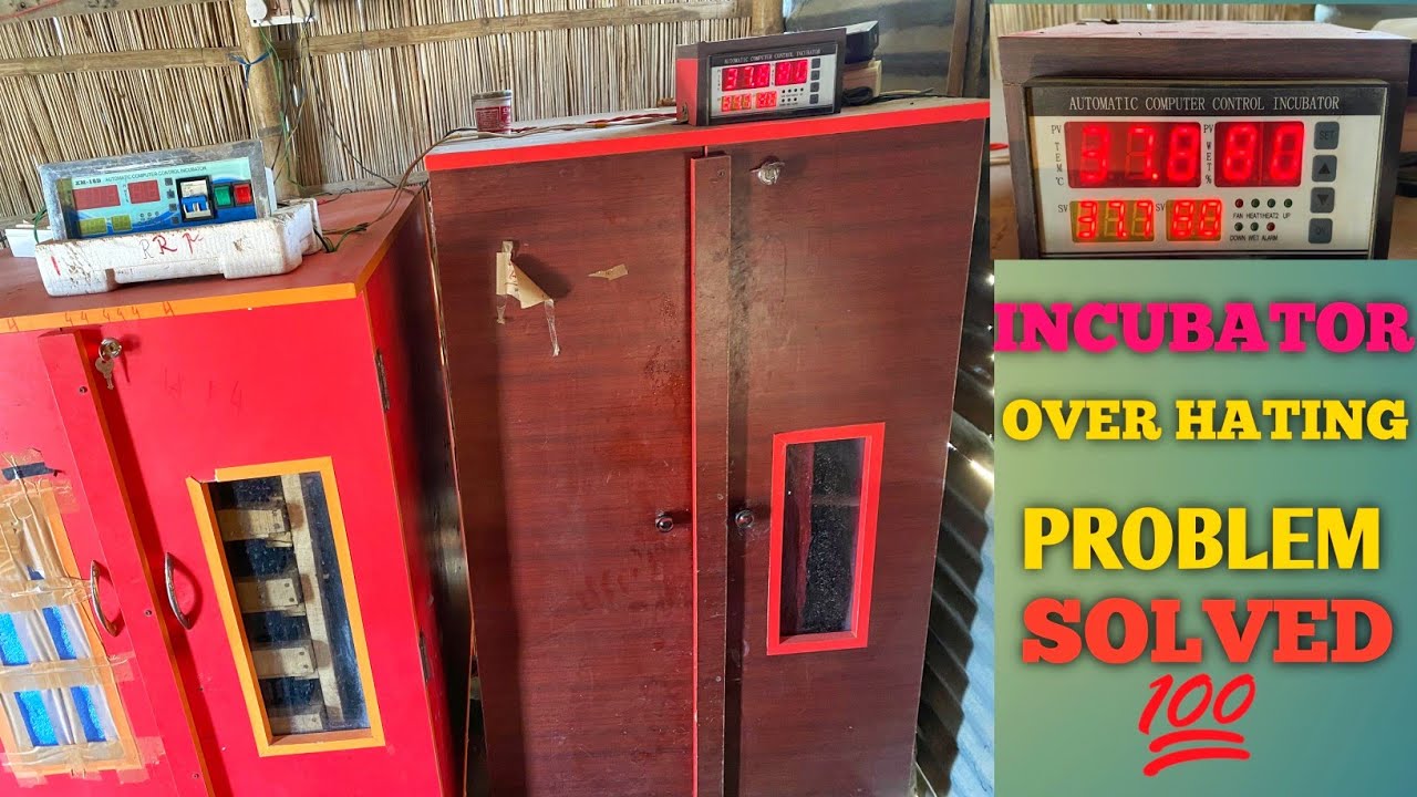 INCUBATOR OVER HATING PROBLEM SOLVED💪😄👌| incubator machine over hit ...