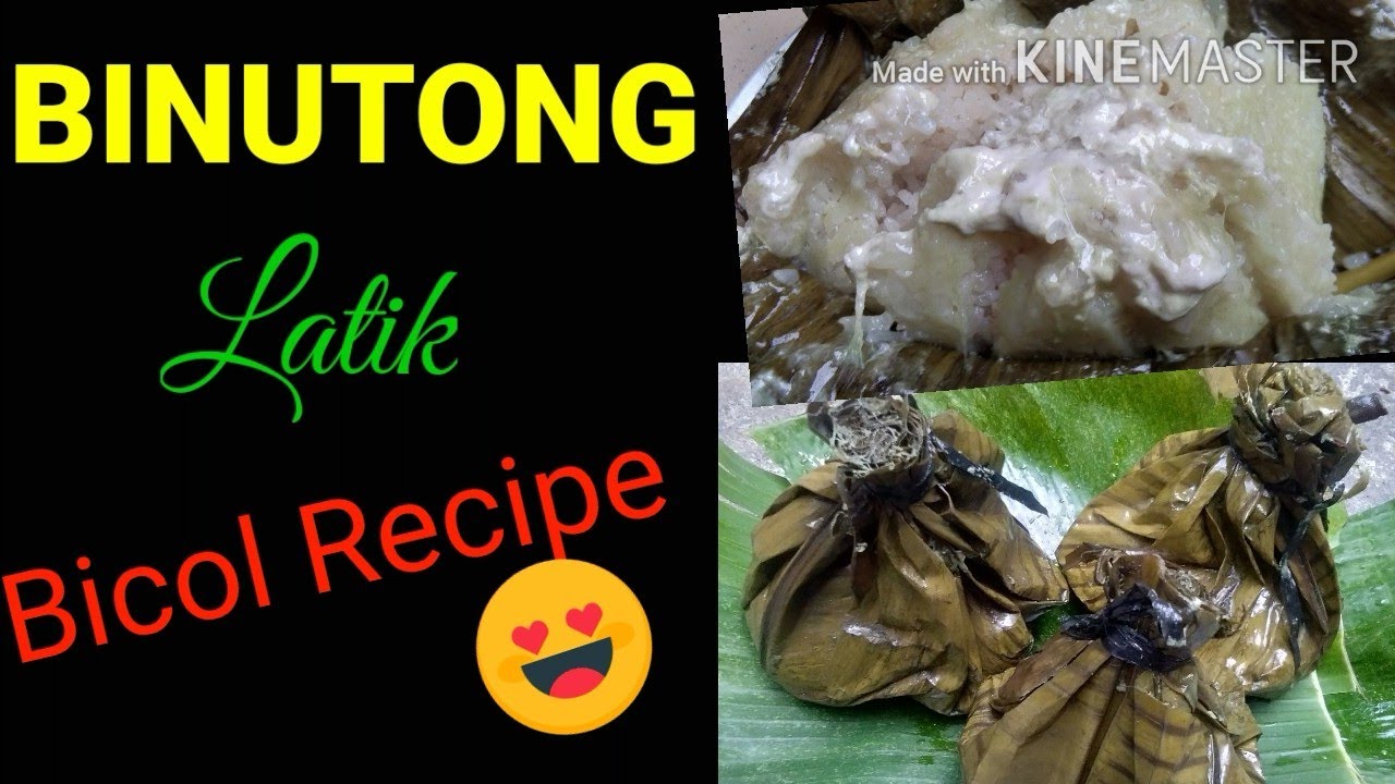 BINUTONG | LATIK | Bicol Recipe #PanlasangPinoy #Bicolano #Philippines ...
