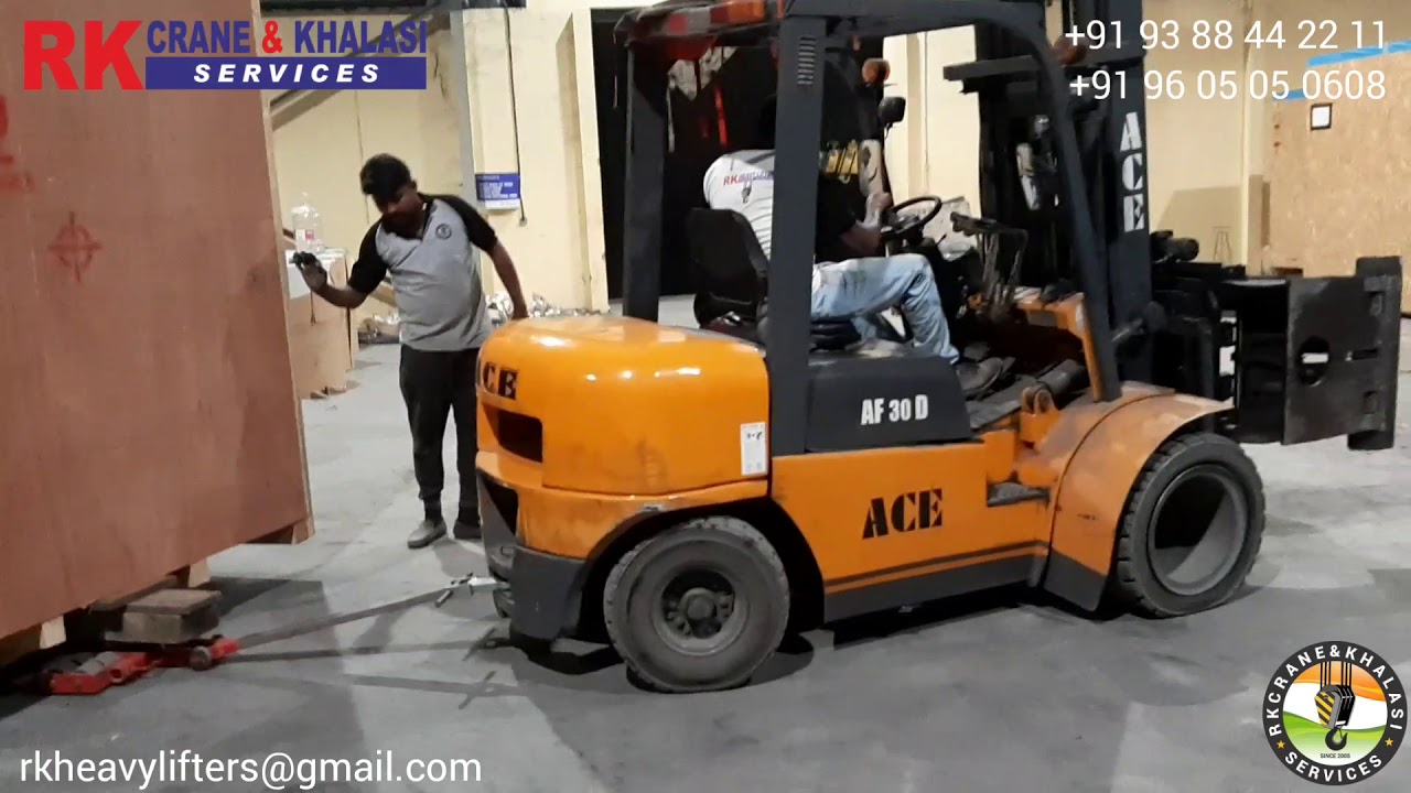 RK HEAVY LIFTERS - CRANE SERVICE _ Khalasi Work - YouTube
