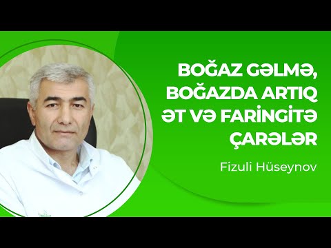 Boğaz gəlmə, boğazda artıq ət və faringitə çarələr | Boğaz ağrıları üçün təbii resept