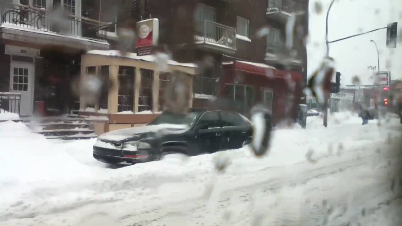 Les routes d'hiver au Québec - YouTube