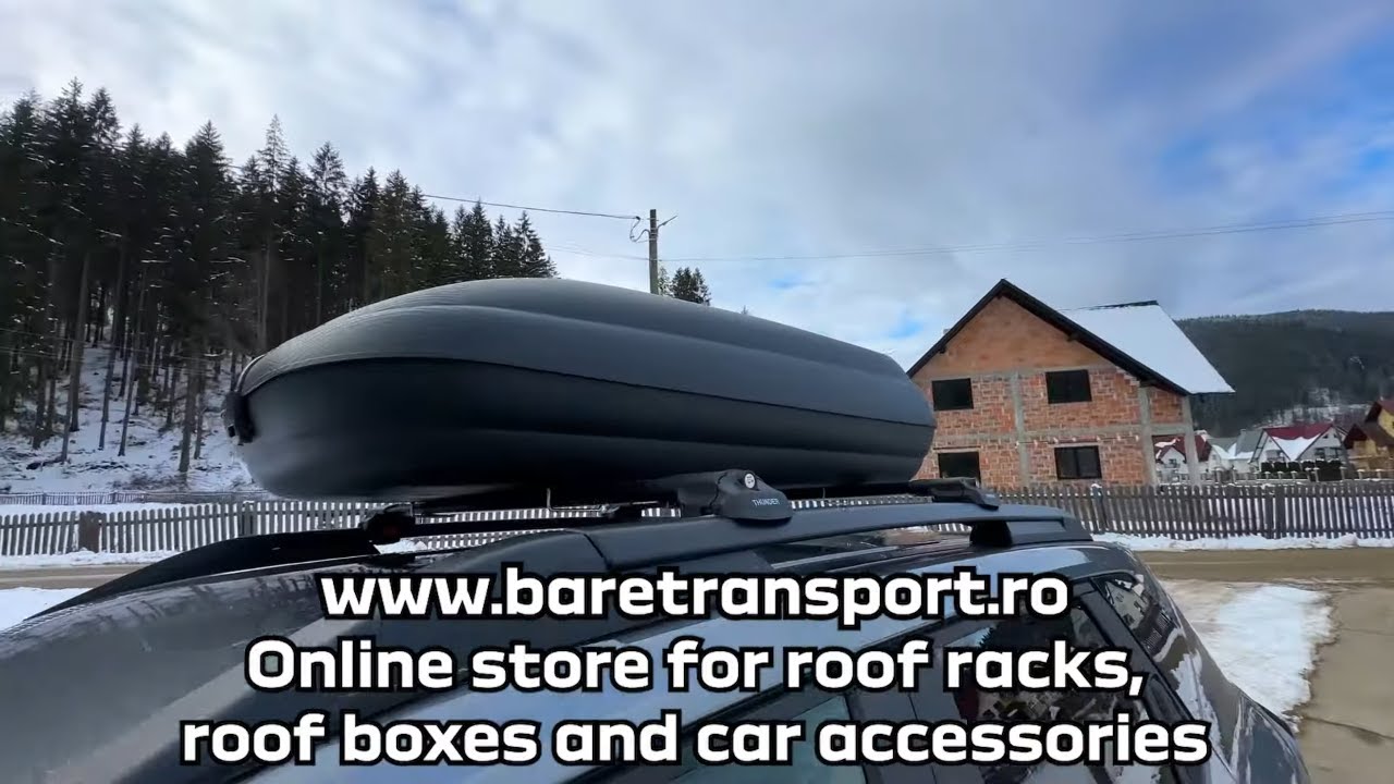 Dacia Duster 2024 Roof Bars & Roof Box - baretransport.ro - YouTube