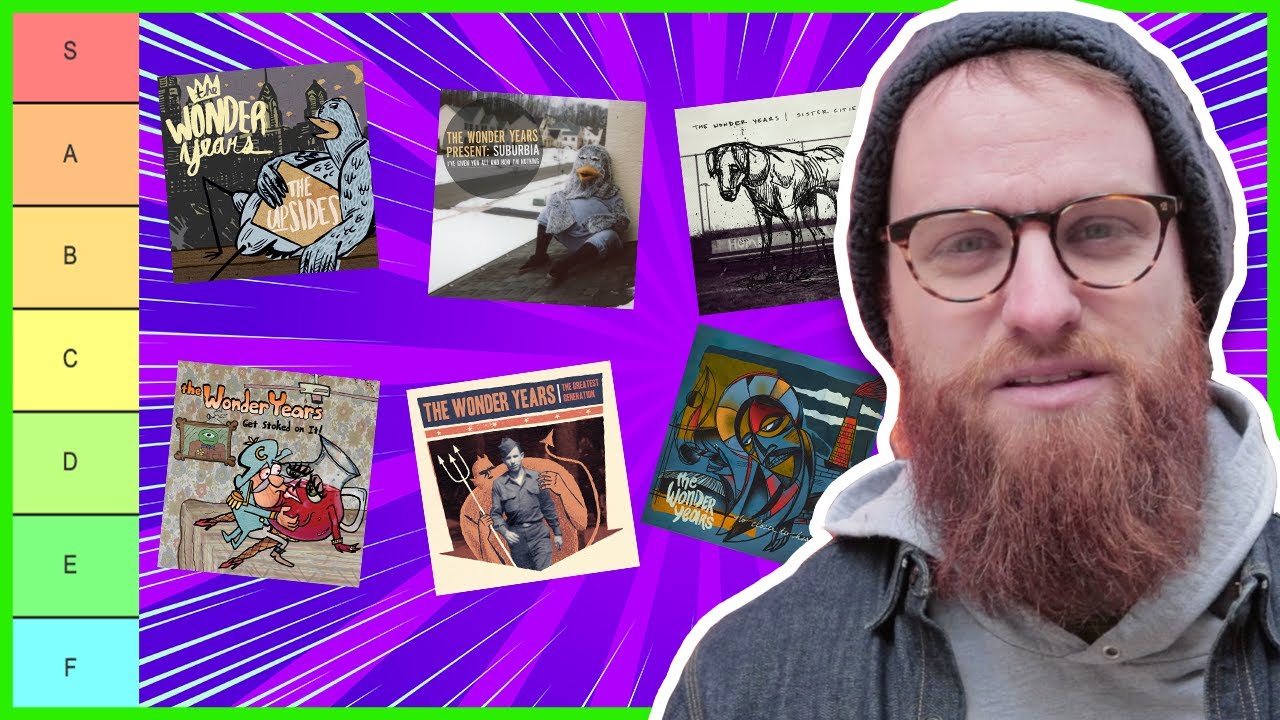 Ranking Every WONDER YEARS Album - YouTube