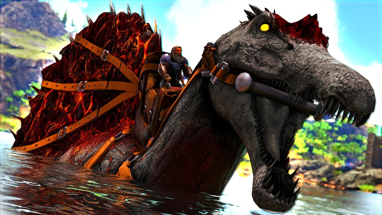 I Think I Tamed ARKs FASTEST SWIMMING DINOSAUR! | ARK MEGA Modded #12 ...