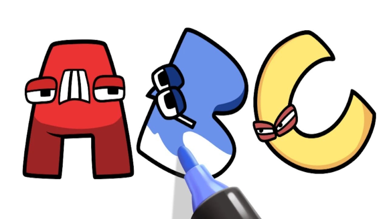 Coloring Alphabet Lore A-Z Walkthrough - YouTube