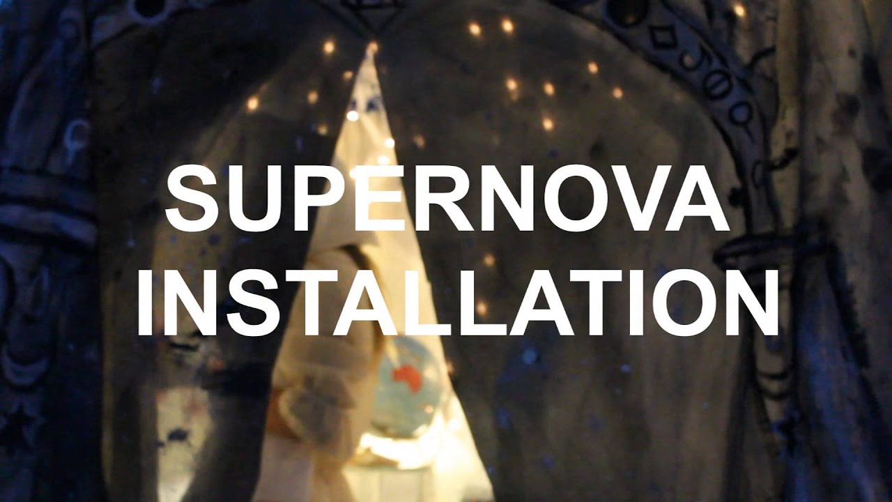 SUPERNOVA installation NO VACANCY art festival Burlington, by Juliana ...