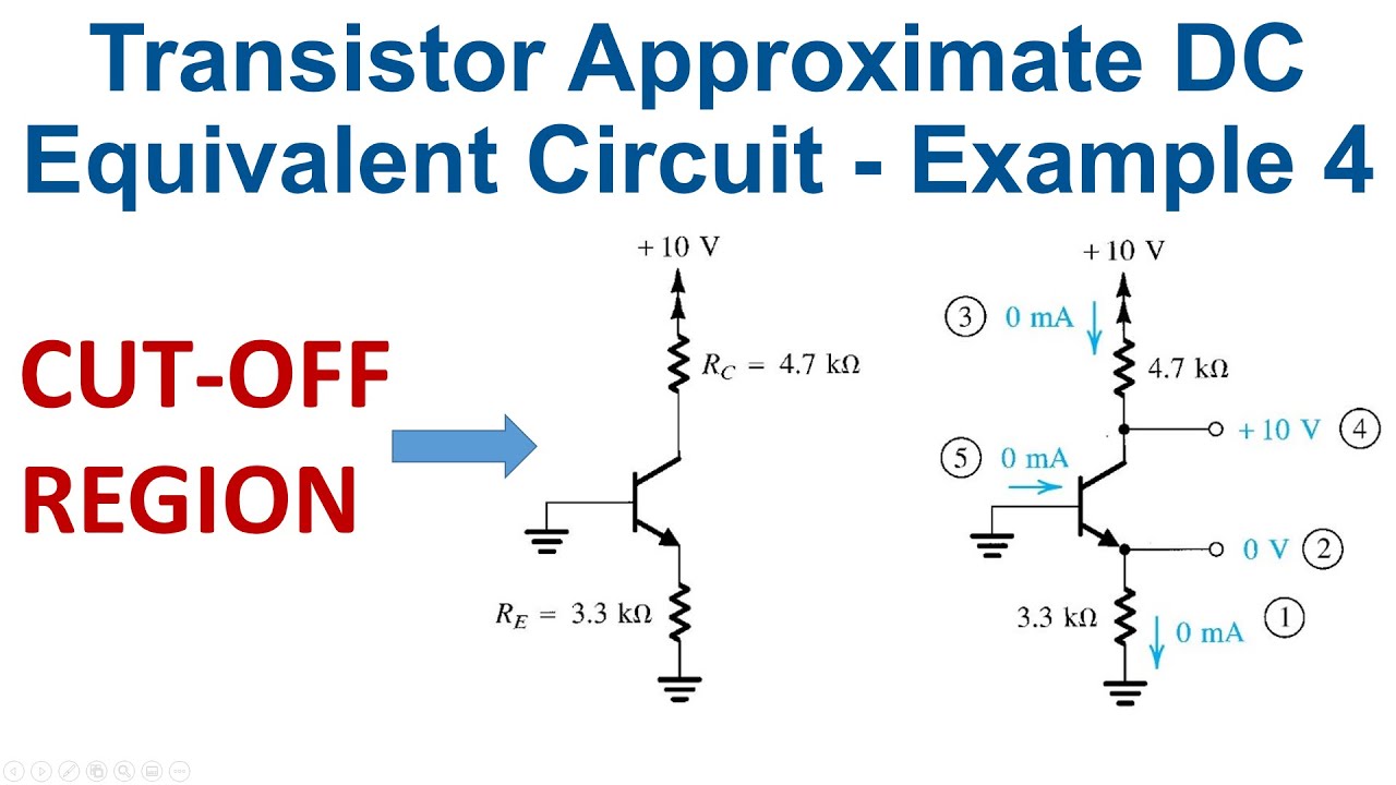 lec18c bipolar junction transistor circuit analysis in cut off region ...