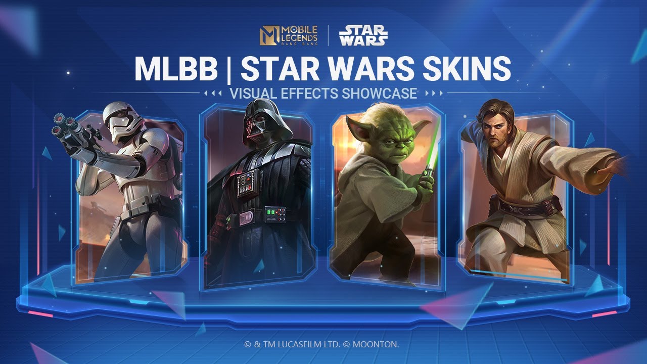 Visual Effects Showcase |MLBB | Star Wars Skins | Mobile Legends: Bang ...