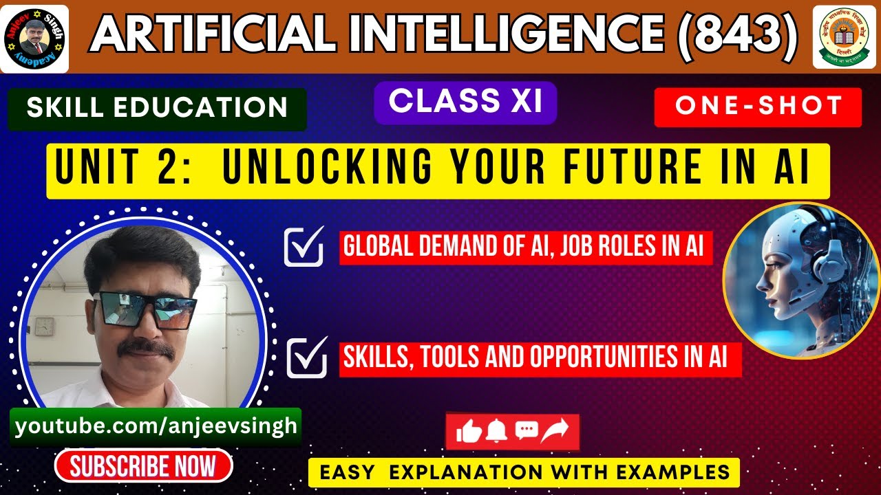 Class 11 Artificial Intelligence | Unit 2 Unlocking your Future in AI ...
