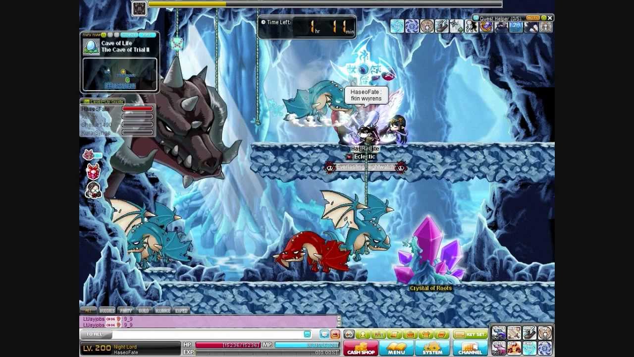 MapleStory Night Lord Horntail Solo ~HaseoFate - YouTube