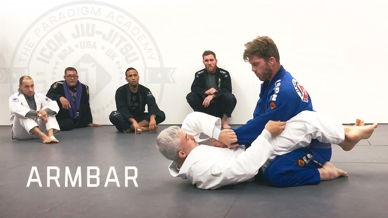 Arm Bar From Full Guard - YouTube