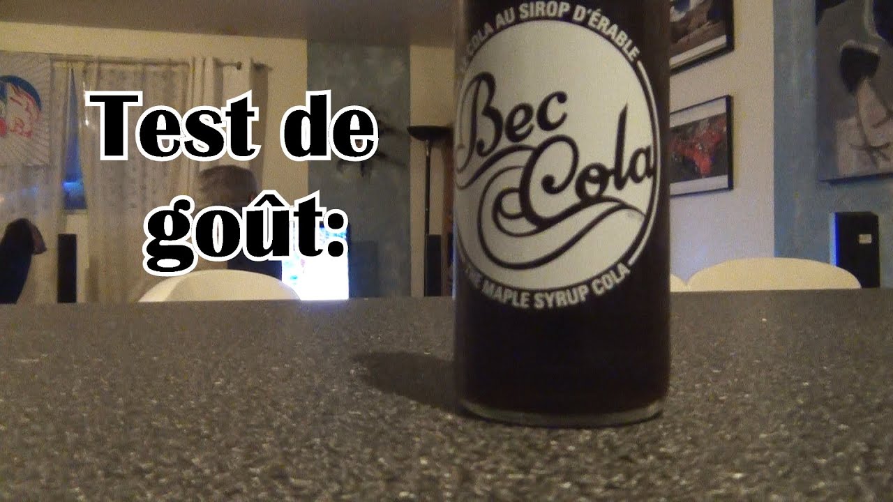 Test de goût: Bec Cola - YouTube