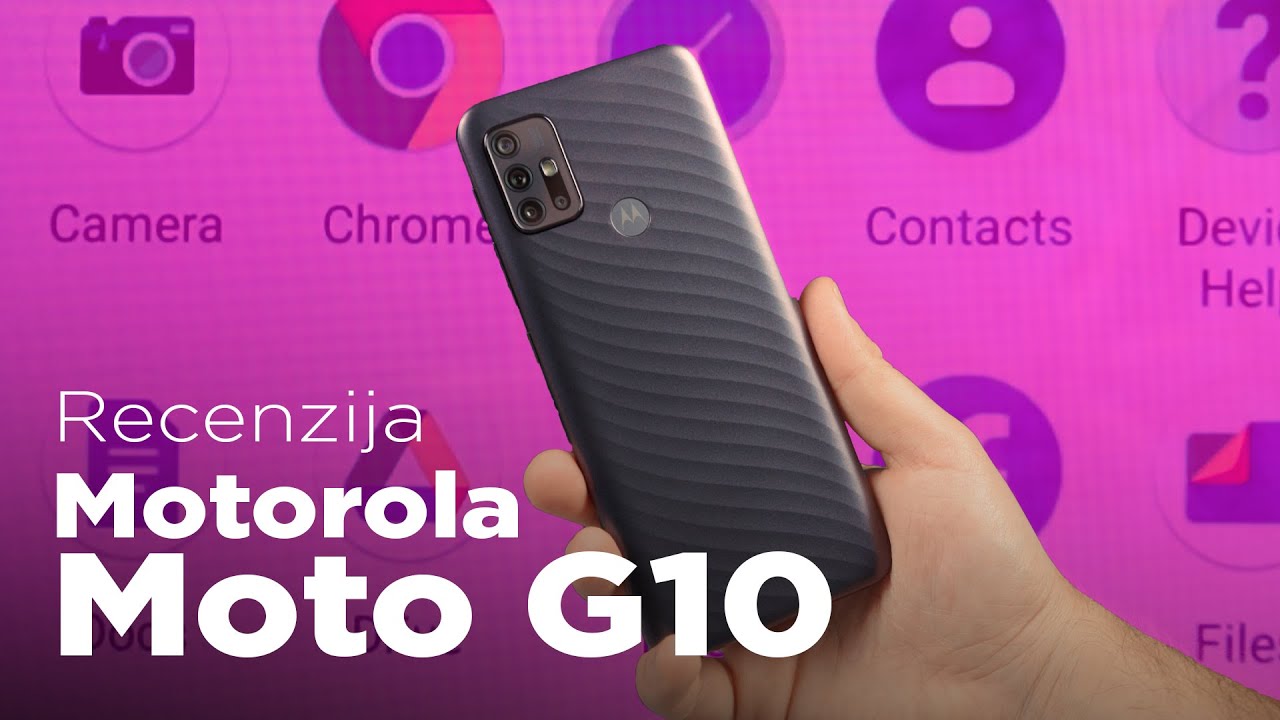 Motorola Moto G10 recenzija - YouTube