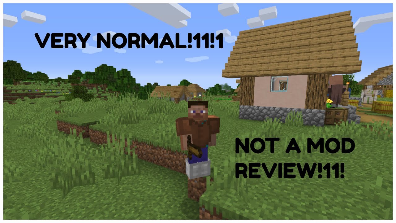 A Very Normal Minecraft Survival Video - YouTube