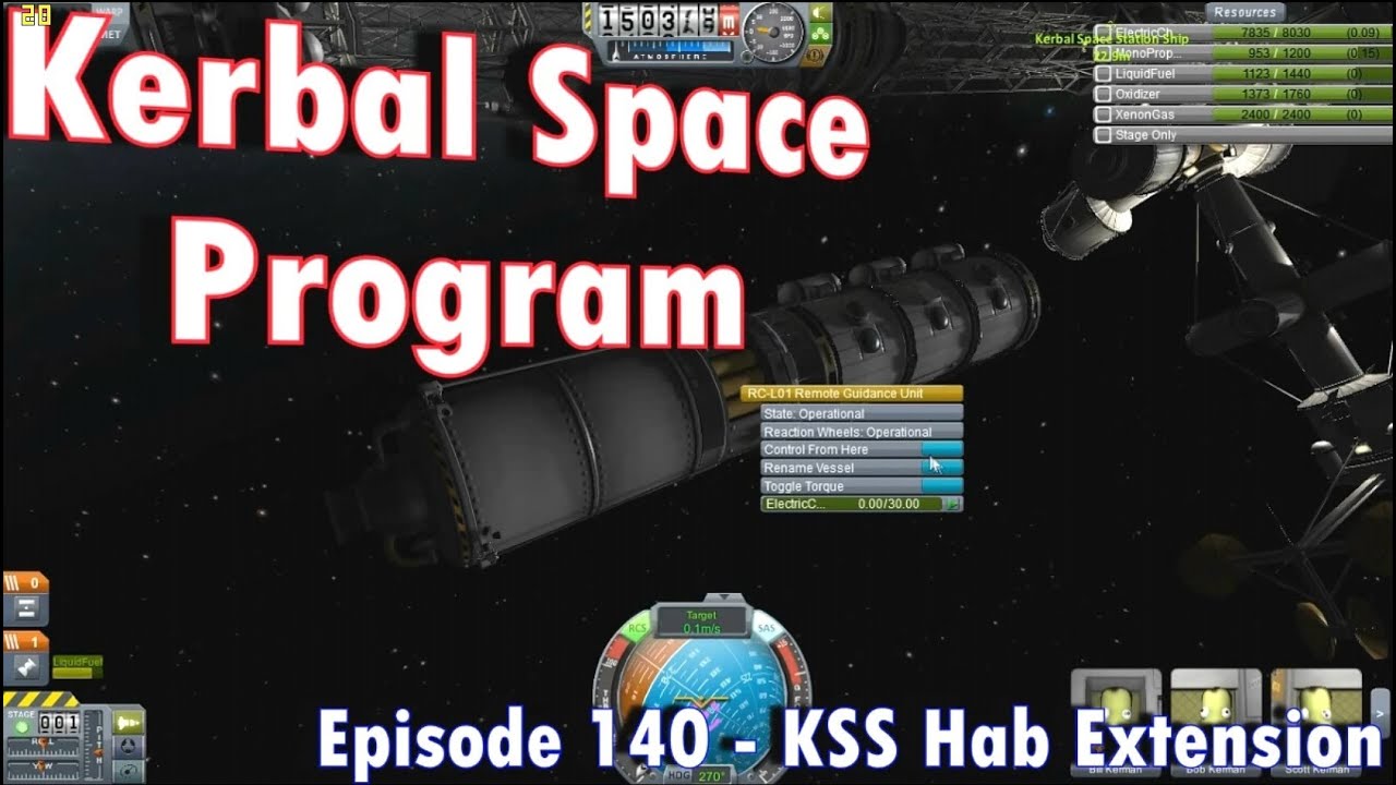 KSP - Episode 140 - KSS Hab Extension! - YouTube