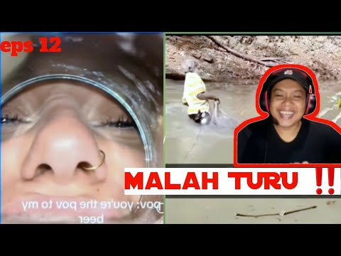 MALAH TURU 🤣 REACT MEME KOCAK #funnyvideo #reaction #memeindonesia # ...