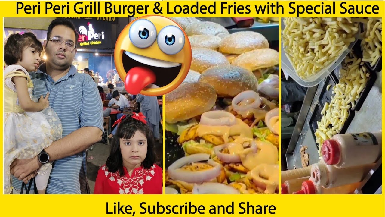 EID with us || peri peri Grill Burger || kids fun at playland || cakes ...