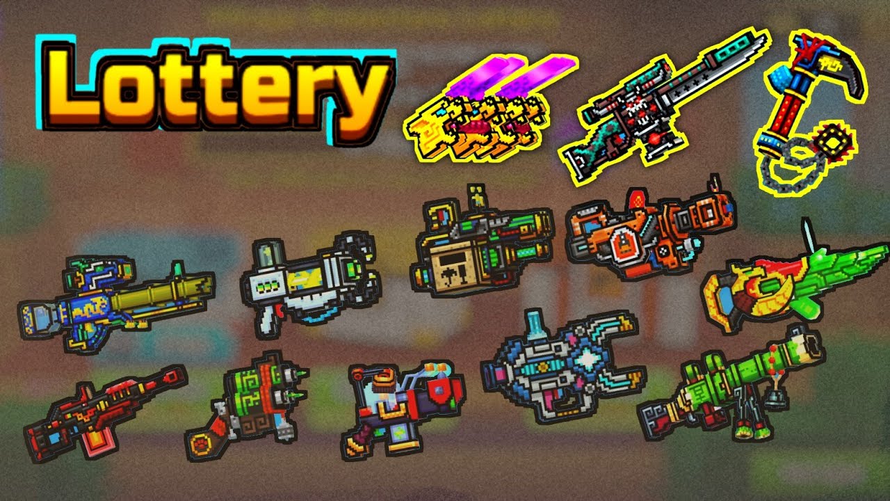 Lottery Fast Damage Test - Pixel Gun 3D - YouTube