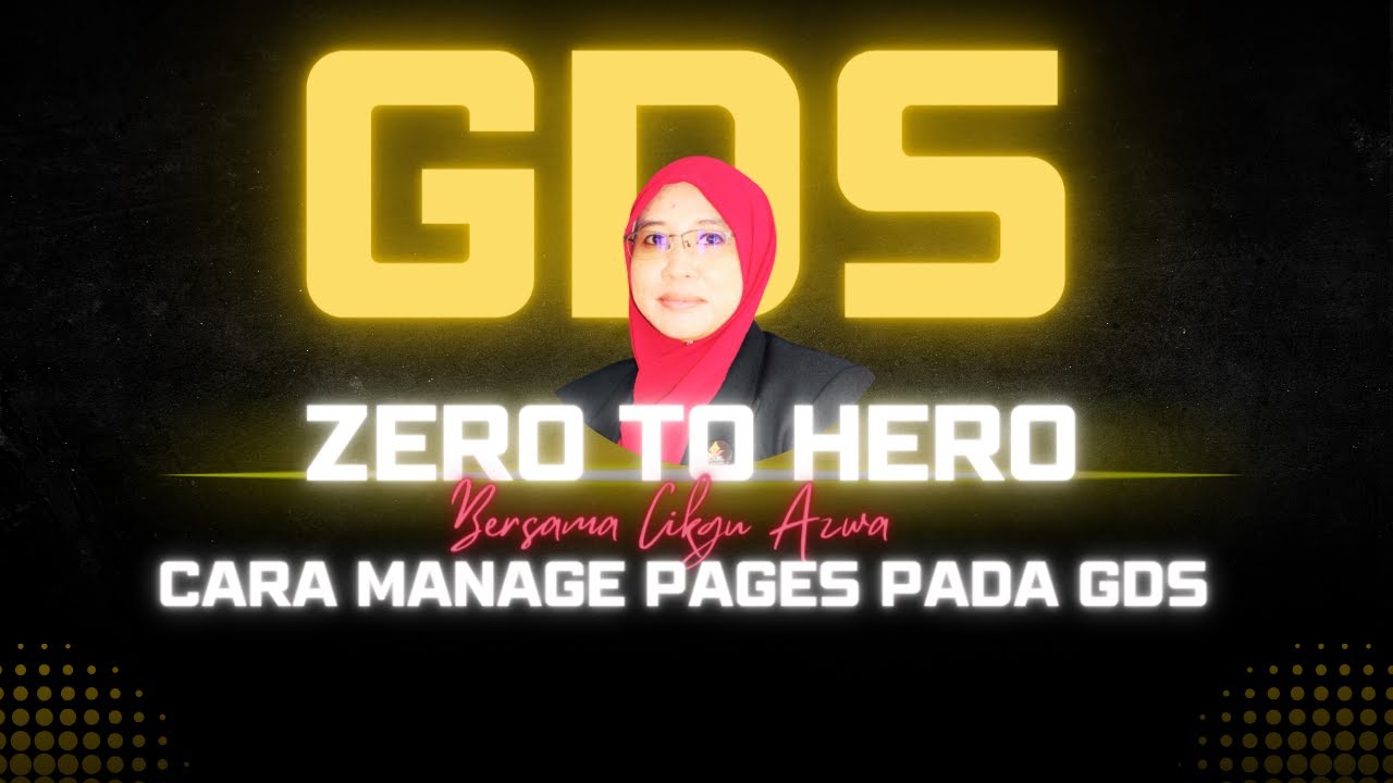 CARA MANAGE PAGES PADA GDS - YouTube