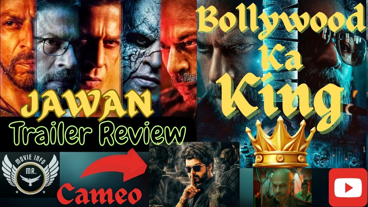 JAWAN Trailer Review ️‍🔥|| SRK🔥 king for a reason 👑|| #trending #viral ...