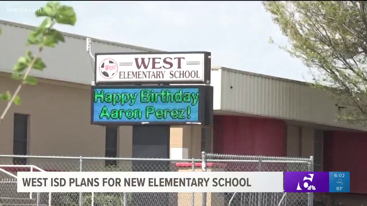 West ISD plans for new elementary school - YouTube