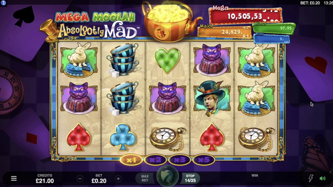 Absolootly Mad slot's Rolling Reels, Paylines and Symbols video review ...