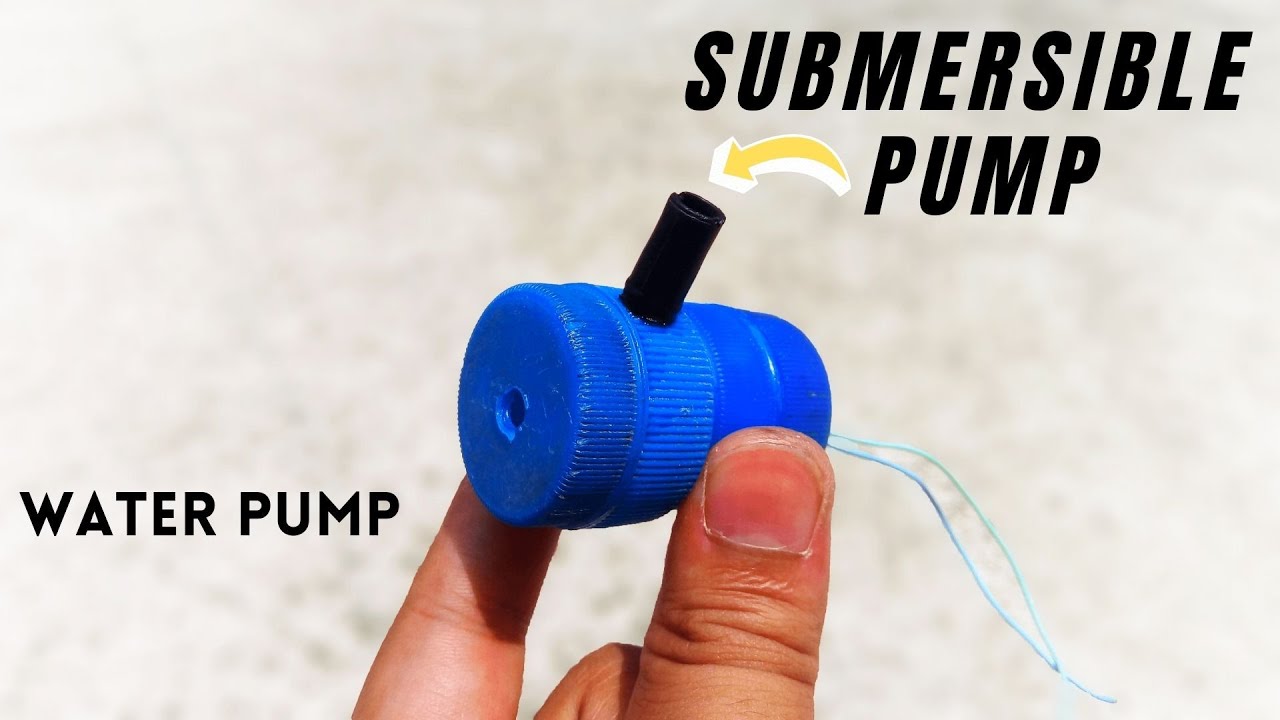 HOMEMADE SUBMERSIBLE PUMP | HOW TO MAKE A WATER PUMP AT HOME - YouTube