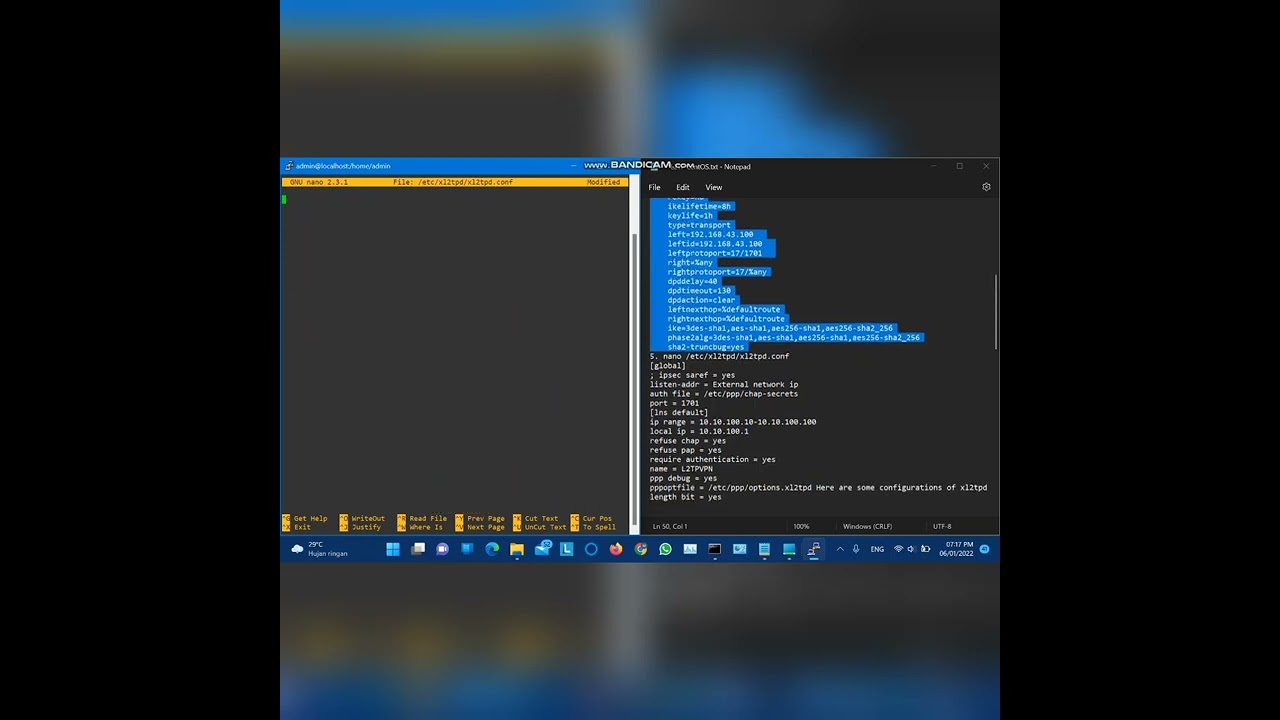 CentOS 7 L2TP VPN server - XL2TPD+libreswan - YouTube
