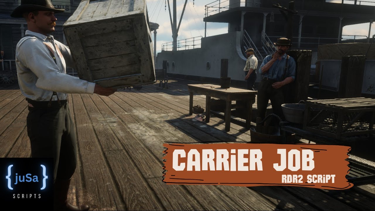 RDR2 RP Script: juSa carrier job - YouTube
