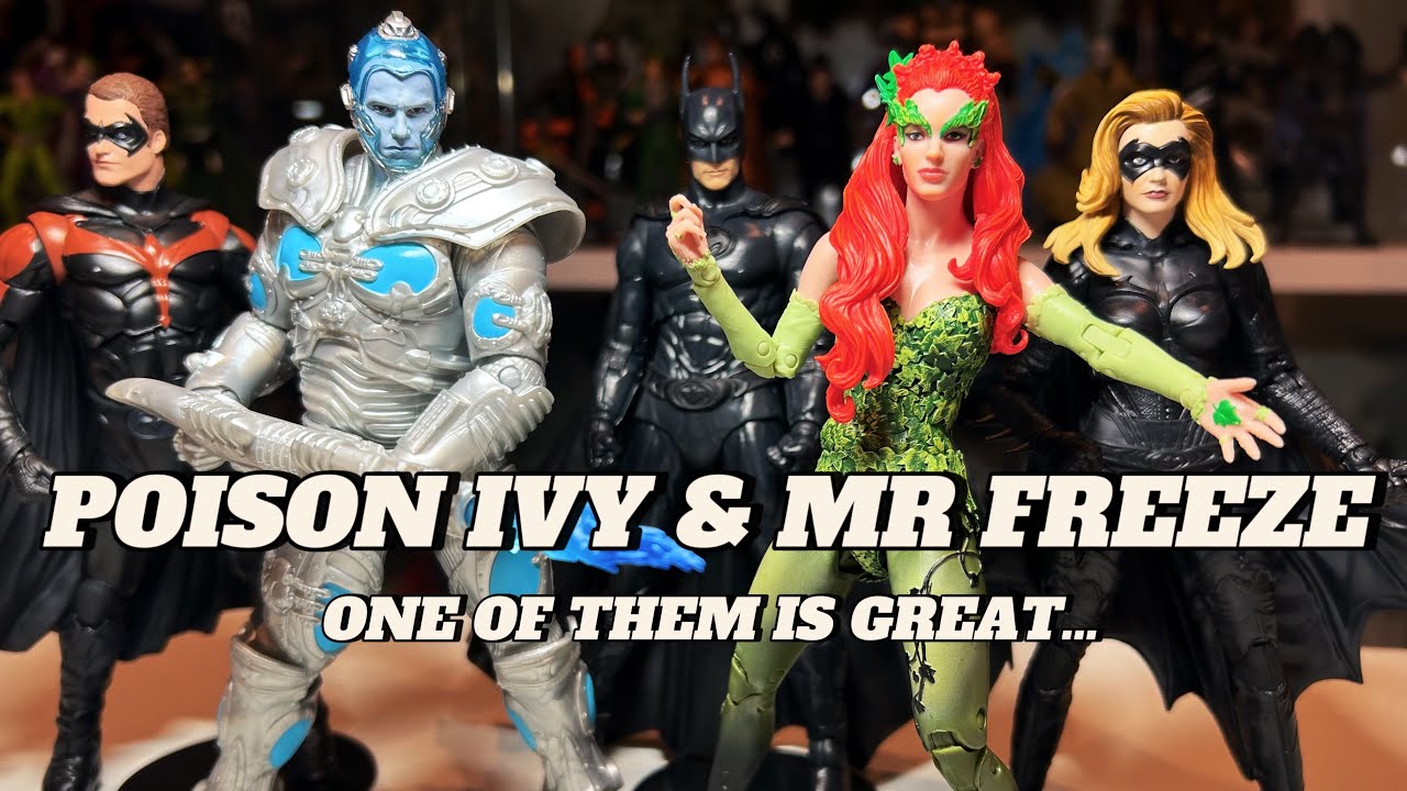McFarlane DC Multiverse Poison Ivy & Mr Freeze | BATMAN & ROBIN BAF ...