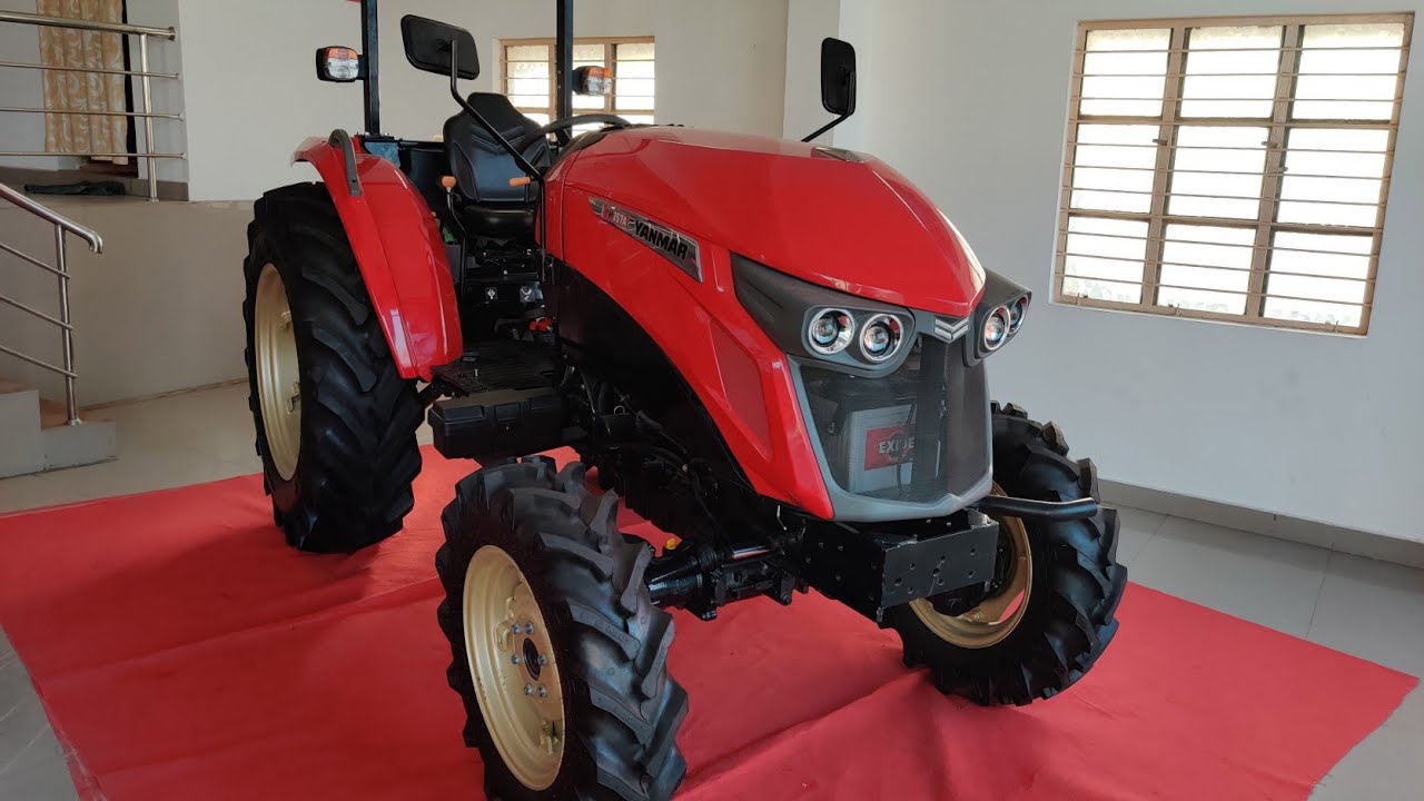 Yanmar Ym 357A 4wd 57hp Tractor - YouTube